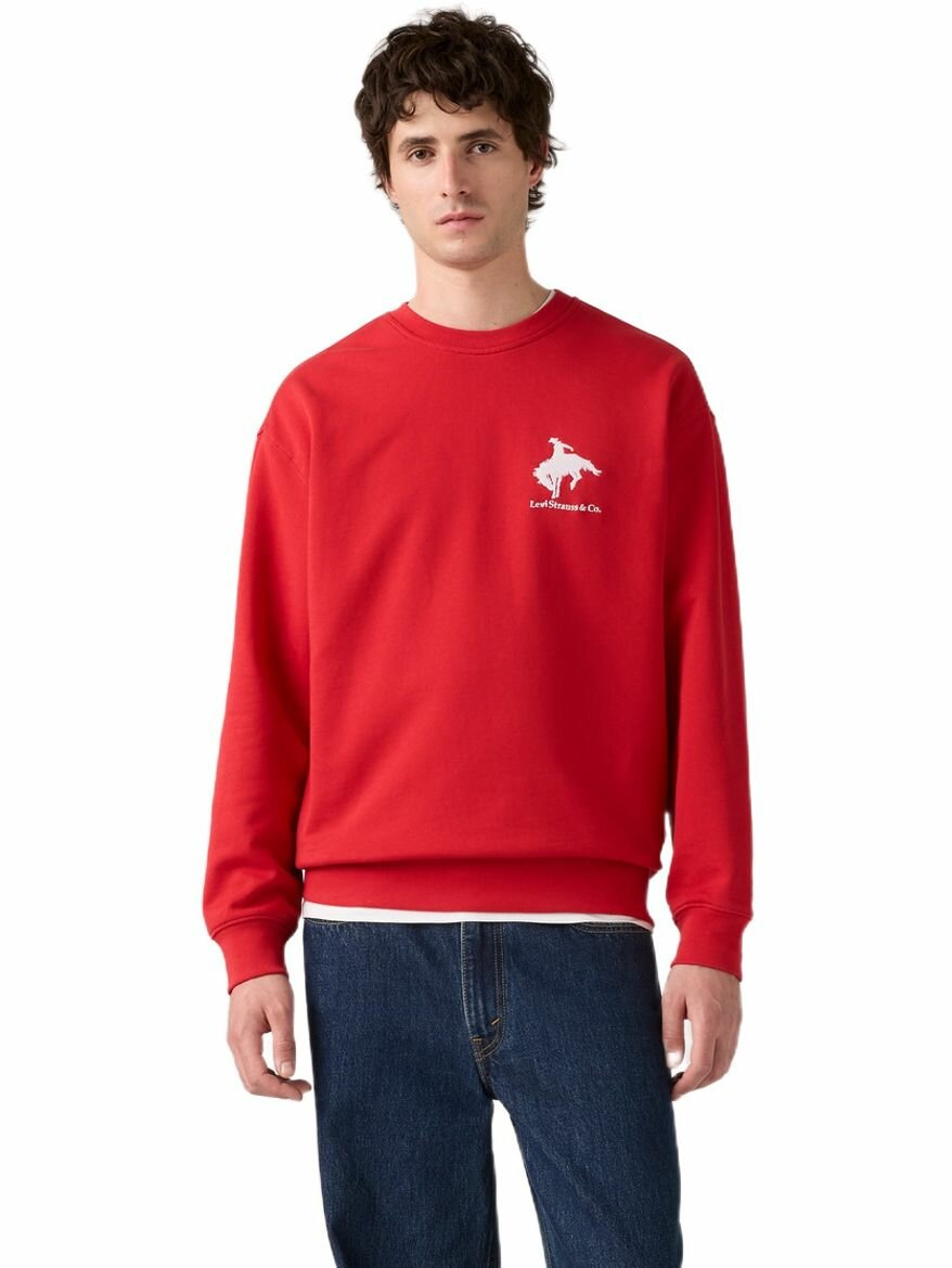 Свитшот Men Relaxed Graphic Crewneck Sweatshirt