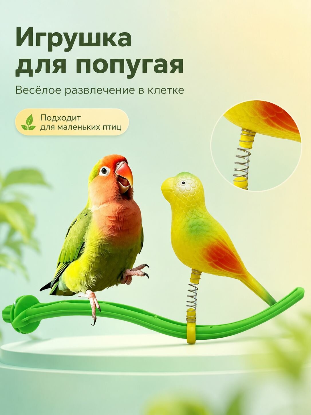 Игрушки для попугаев, жердочки для птиц, птицы-компаньоны аксессуары для попугаев принадлежности для птиц