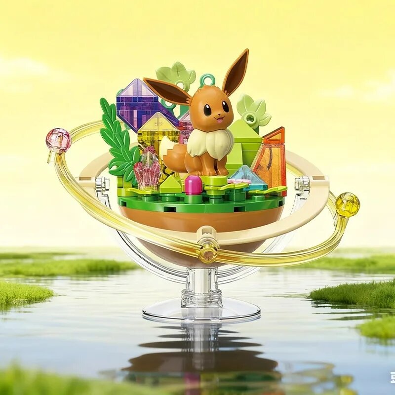 Keeppley Конструктор Покемон Eevee Семья из 5 фигурок No Box, K20266