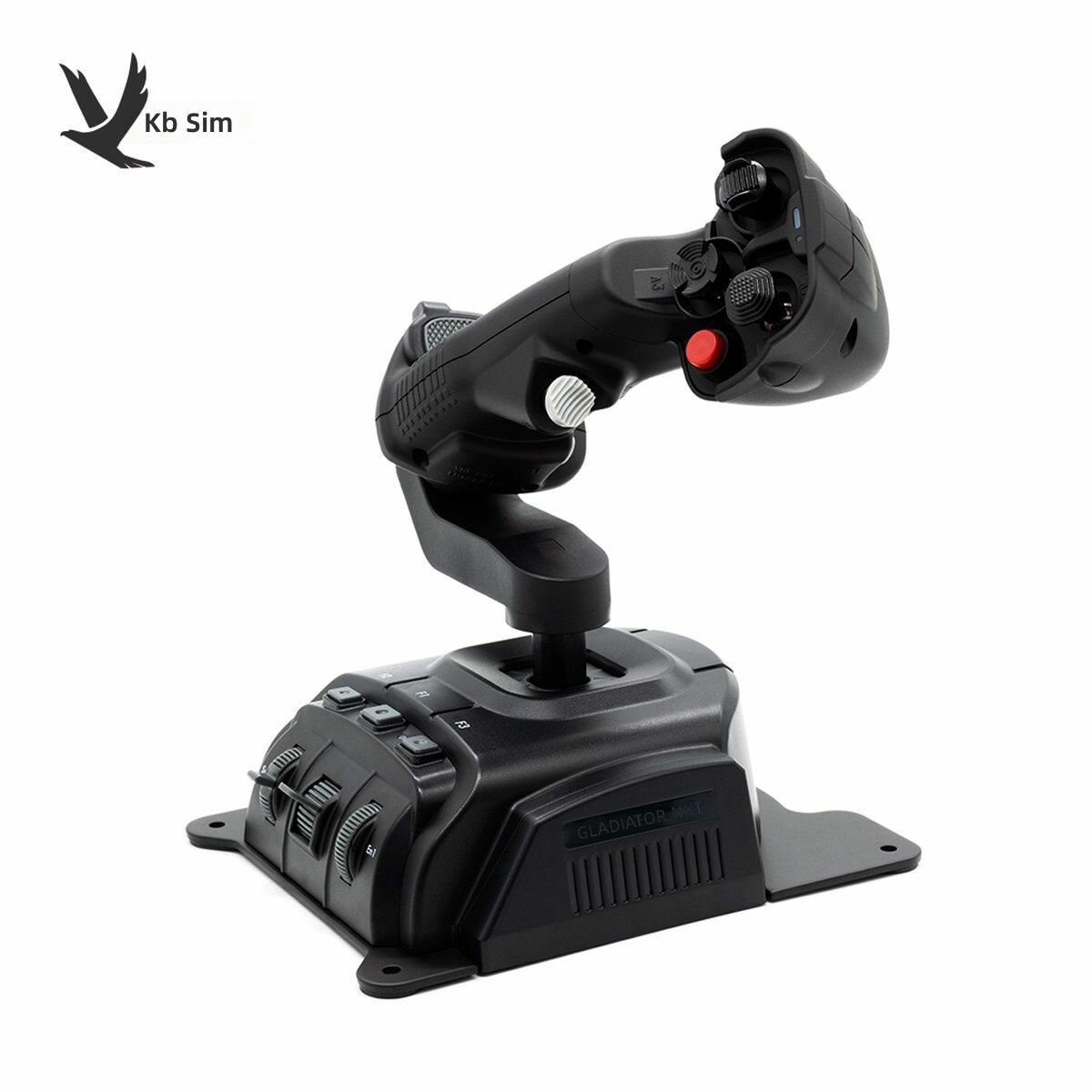 VKBSIM Gladiator NXT EVO Omni Throttle Полетный джойстик, GNE OT SCG Prem-Left