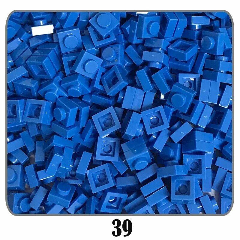 Конструктор LEGO TUTU&LALA 52 цвета 550 шт. Синий, 39
