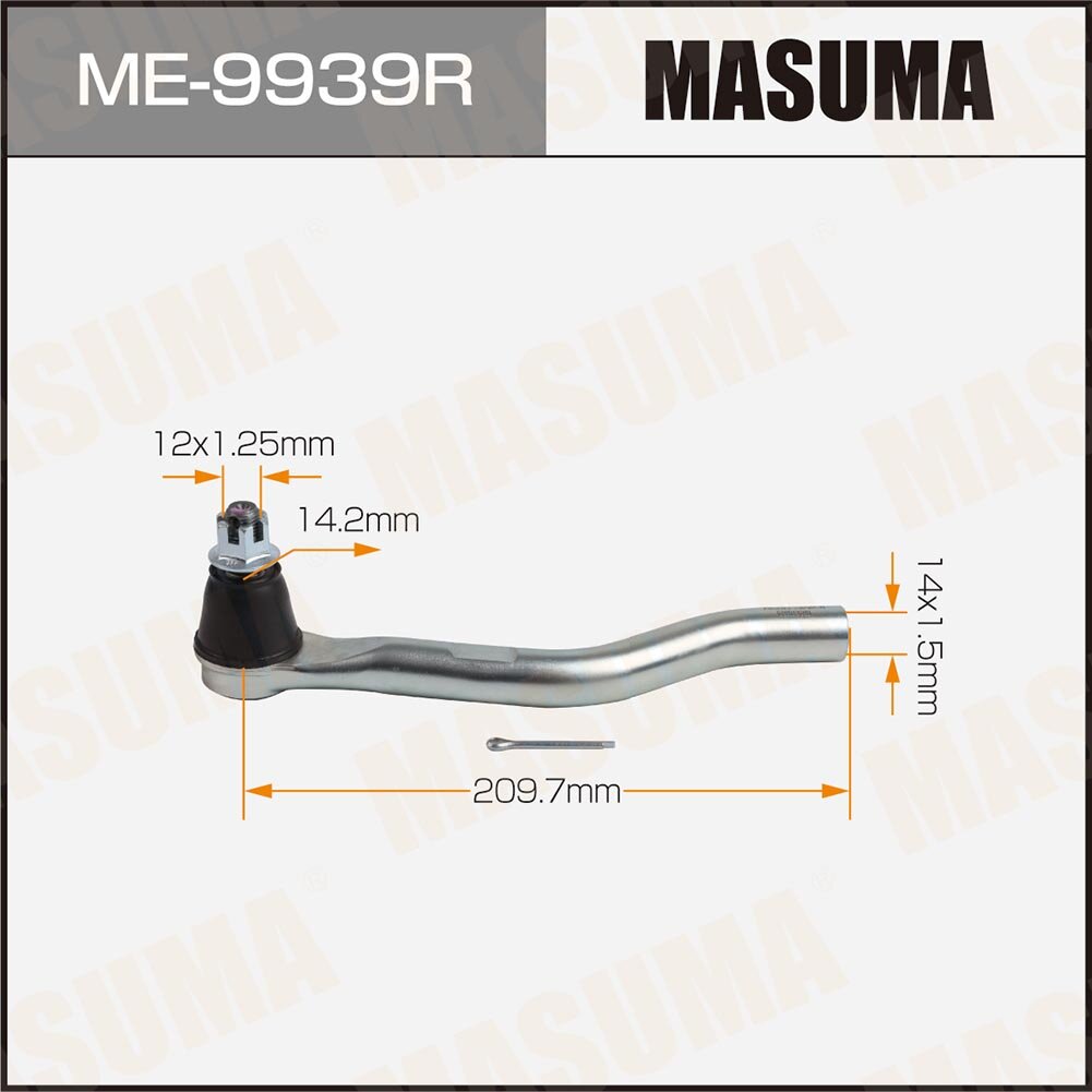 Наконечник рулевой тяги Masuma ME-9939R