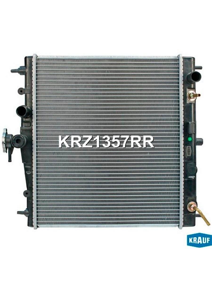 Радиатор системы охлаждения Krauf KRZ1357RR для а/м NISSAN Note, Micra / Ниссан Нот, Микра