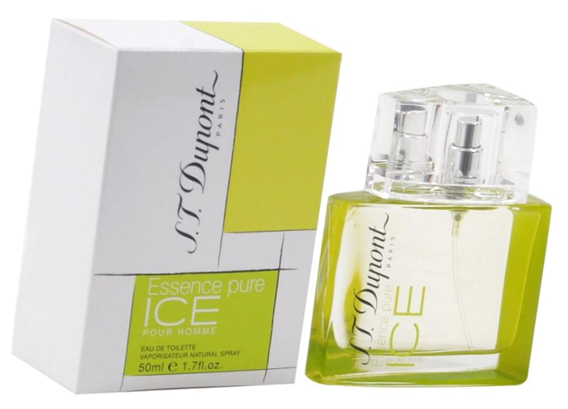 Мужская парфюмерная вода Дюпон Эссенс Пюр Айс 50 мл - S.T. Dupont Essence Pure Ice Pour Homme