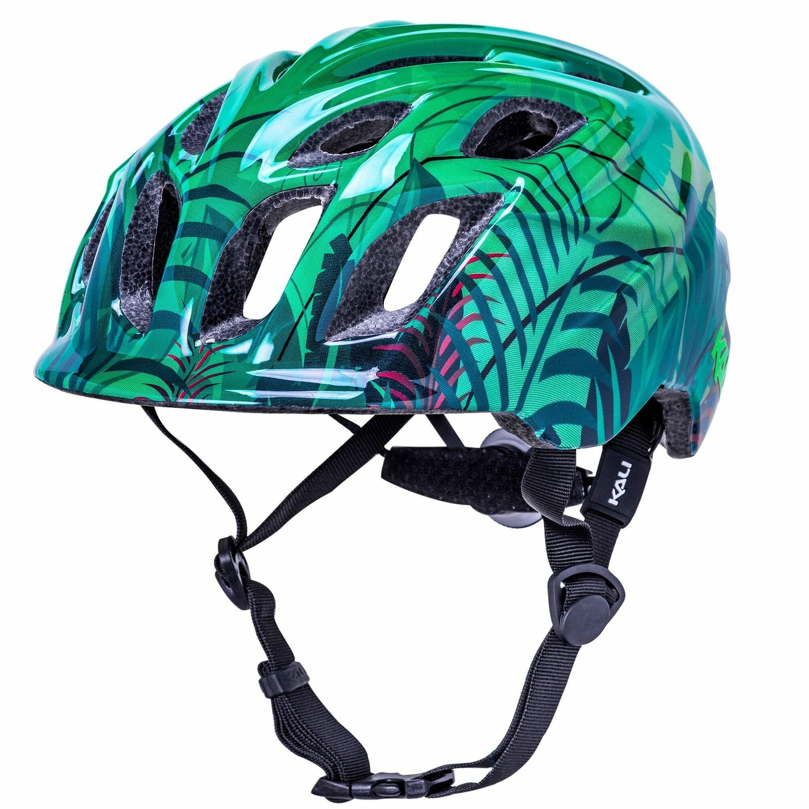 DECATHLON шлем защитный Decathlon Kali Chakra, D ungla B yszcz ca Zielona, размер 44-50