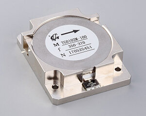 0.20 GHz to 0.40 GHz, 0.6 dB Insertion Loss, 18 dB Isolation, TAB Drop-in Series Isolator-TG0102M-100