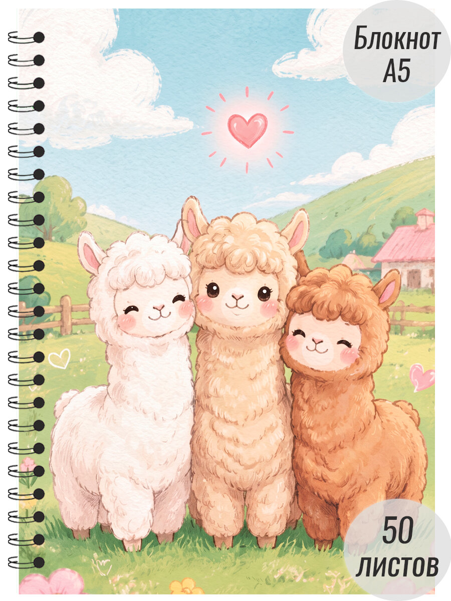 Блокнот Альпаки, Alpacas