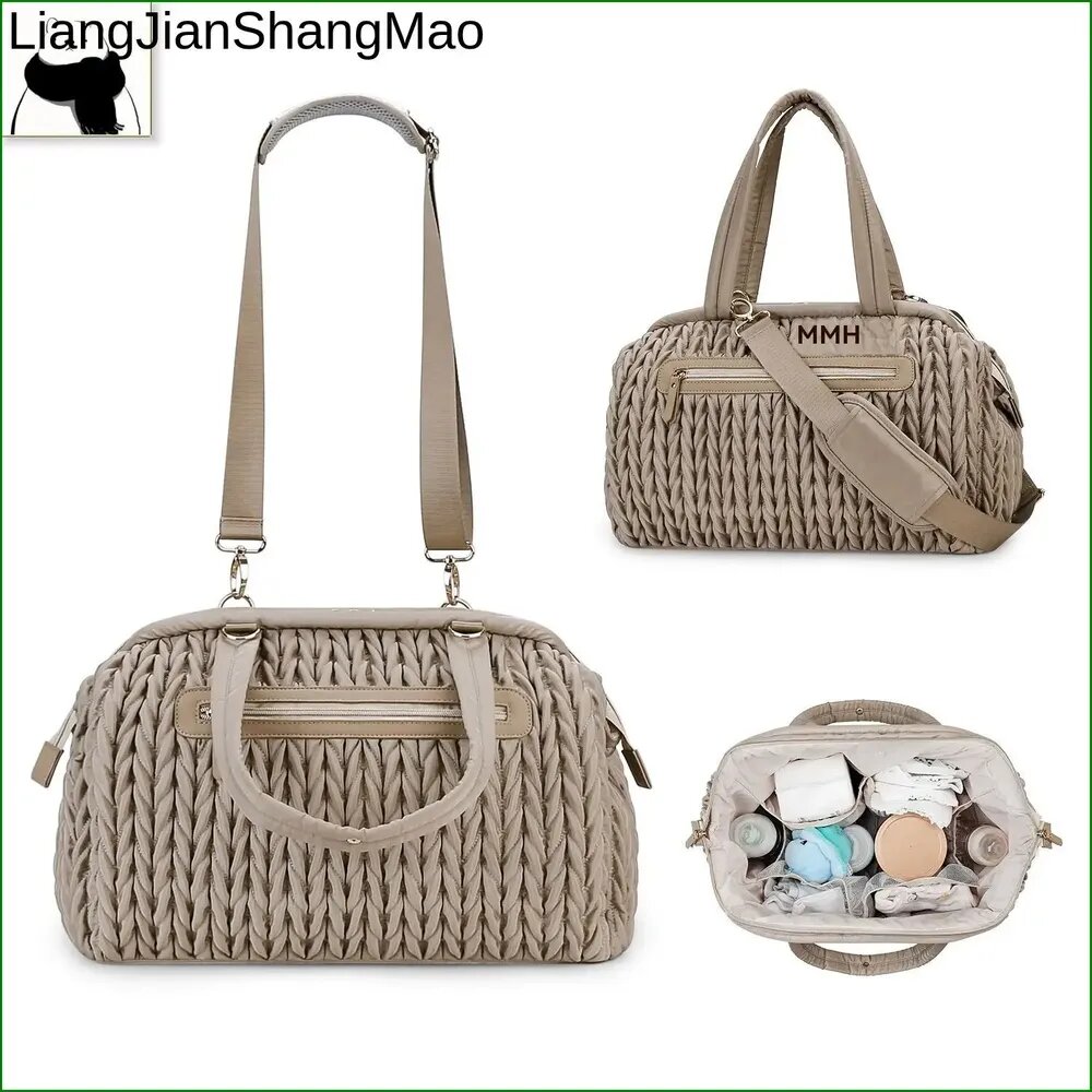 Diaper bag Сумка органайзер для коляски и мамы с термокарманами, Большая емкость