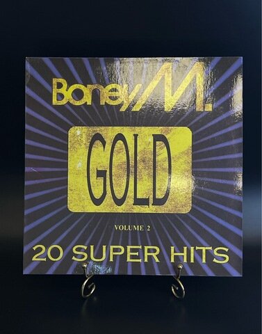 LP Boney M - Gold - 20 Super Hits - Volume 2. Виниловая пластинка 12 дюймов
