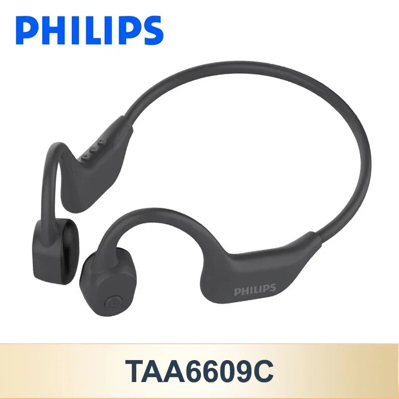 Беспроводные Наушники Philips TAA6609C С Костной Проводимостью, Bluetooth 5.4, Водонепроницаемые (IP66), Для Спорта И Бега