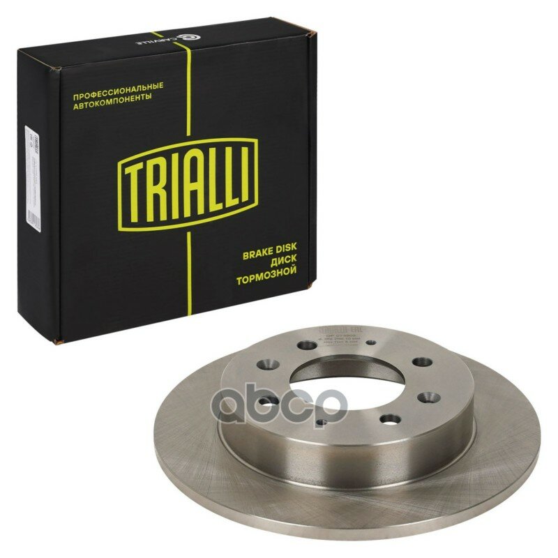 Диск тормозной KIA CERATO 1.5-2.0 04- зад. Trialli арт. DF073302