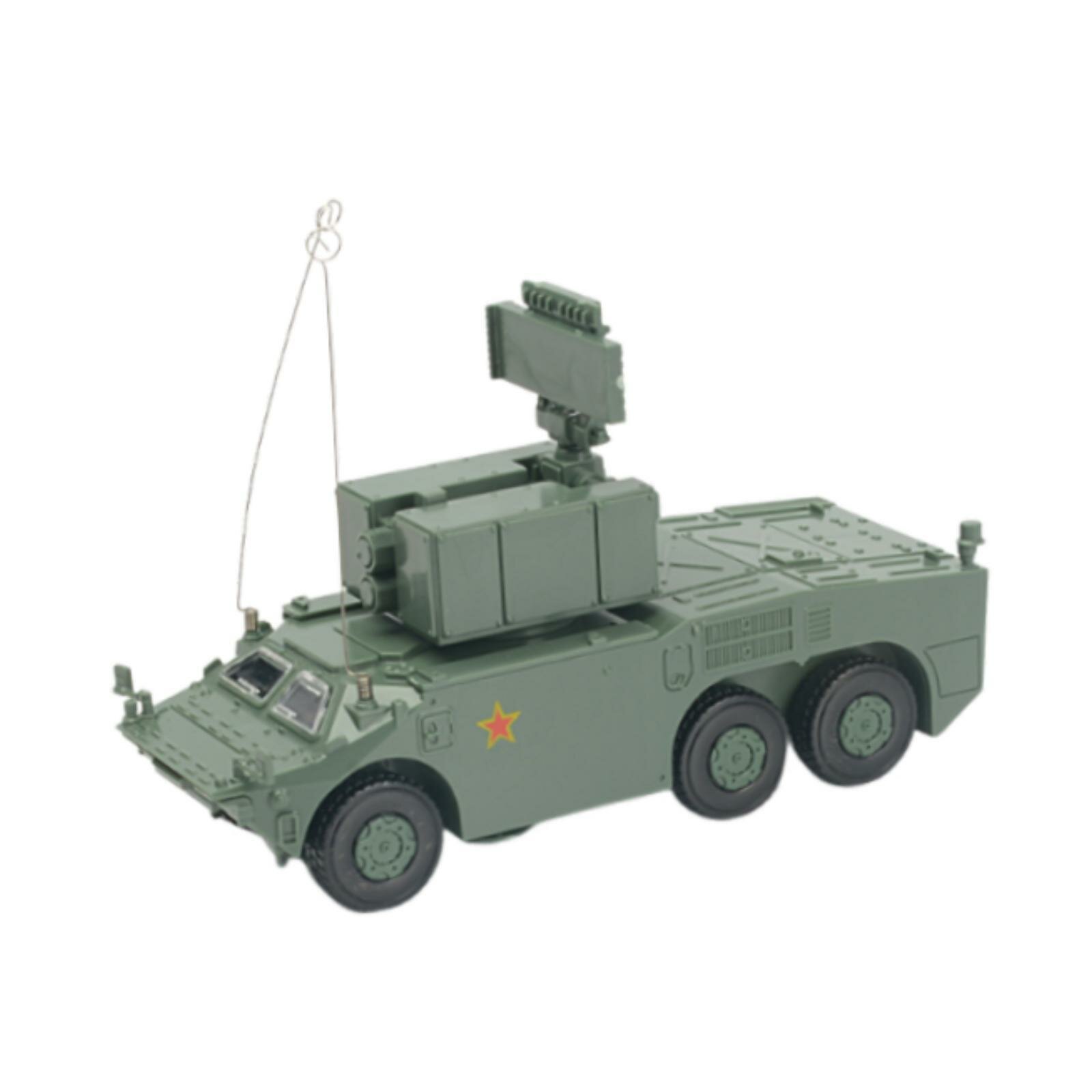 Набор для сборки бронированного грузовика в масштабе 1/72, модель для демонстрации, коллекционный для детей, зеленый.