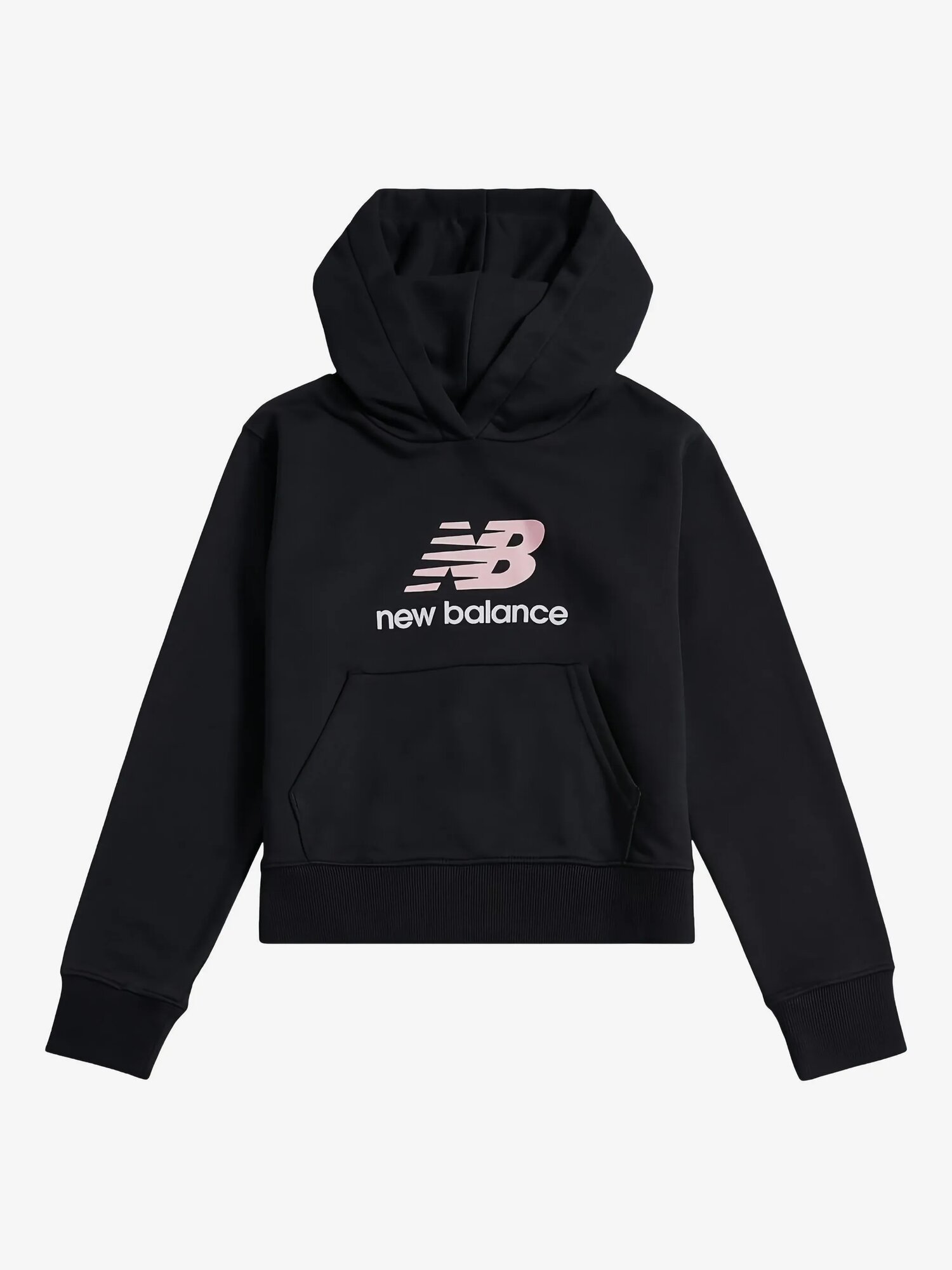 Худи New Balance, размер 8 лет, черный