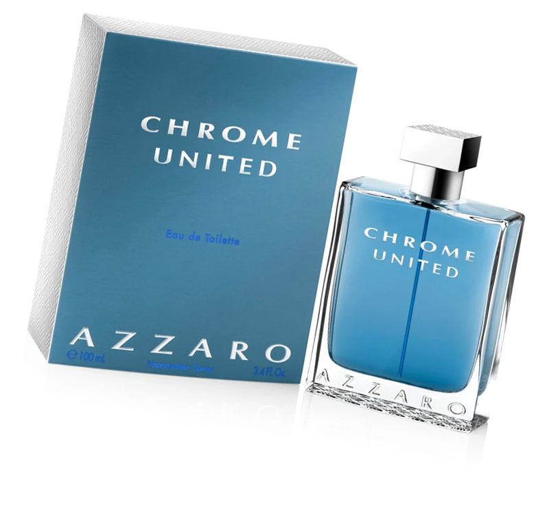 Парфюм для мужчин Azzaro Chrome United 100 мл - Азаро Хром Юнайтед туалетная вода