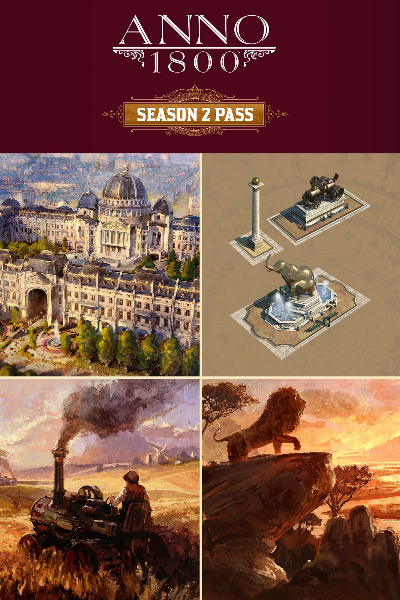 Anno 1800 Season 2 Pass — дополнение (DLC) · нужна базовая игра · PC · цифровой ключ