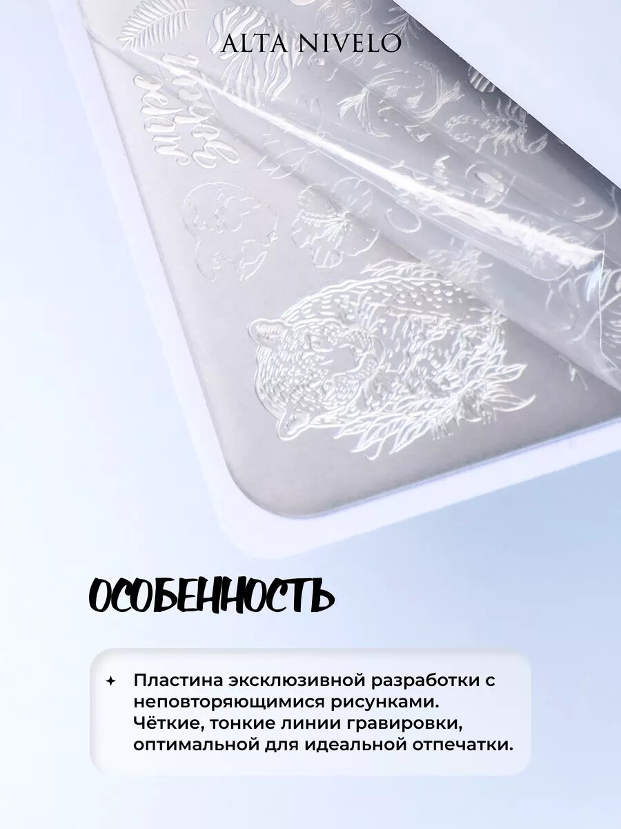Пластина для стемпинга для ногтей — фото 1