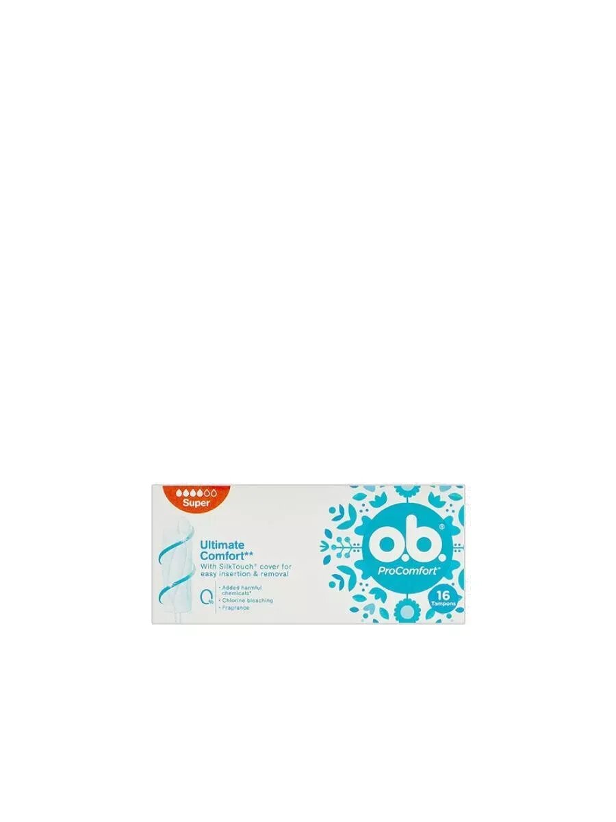 O.B. ProComfort Super, Тампоны женские гигиенические, 16мл