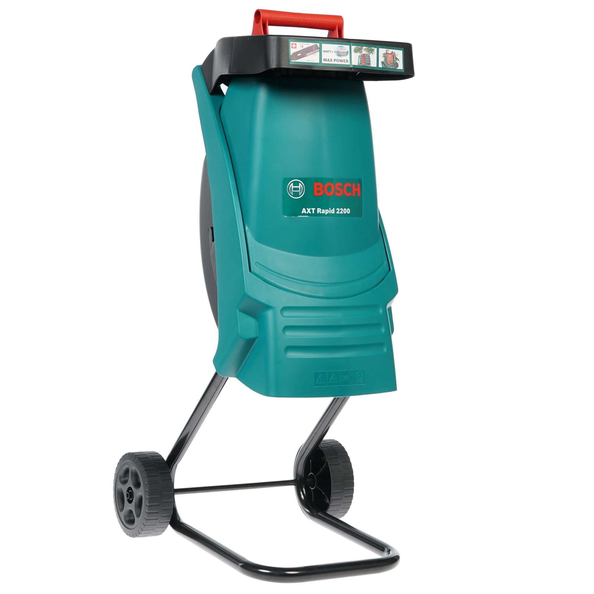Измельчитель садовый Bosch AXT Rapid 2200, 90 кг/ч, 2200 Вт, бирюзовый