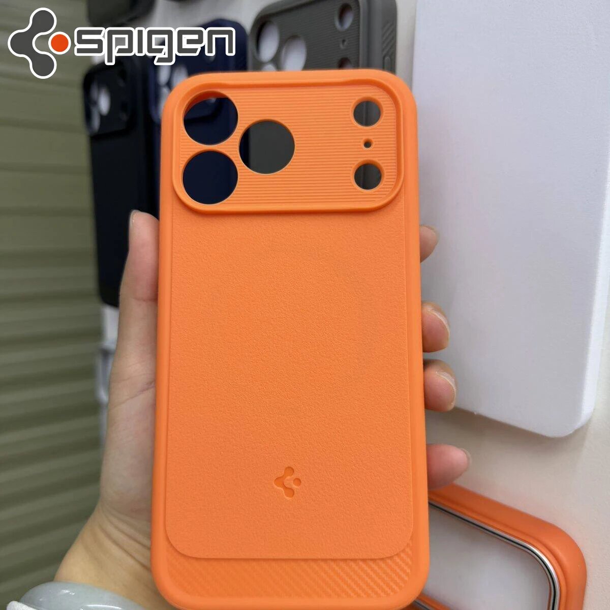 Чехол Spigen для Apple iPhone 17 Pro Max TPU 17 Pro AIR, iPhone17 Про, Оранжевый, Оранжевый