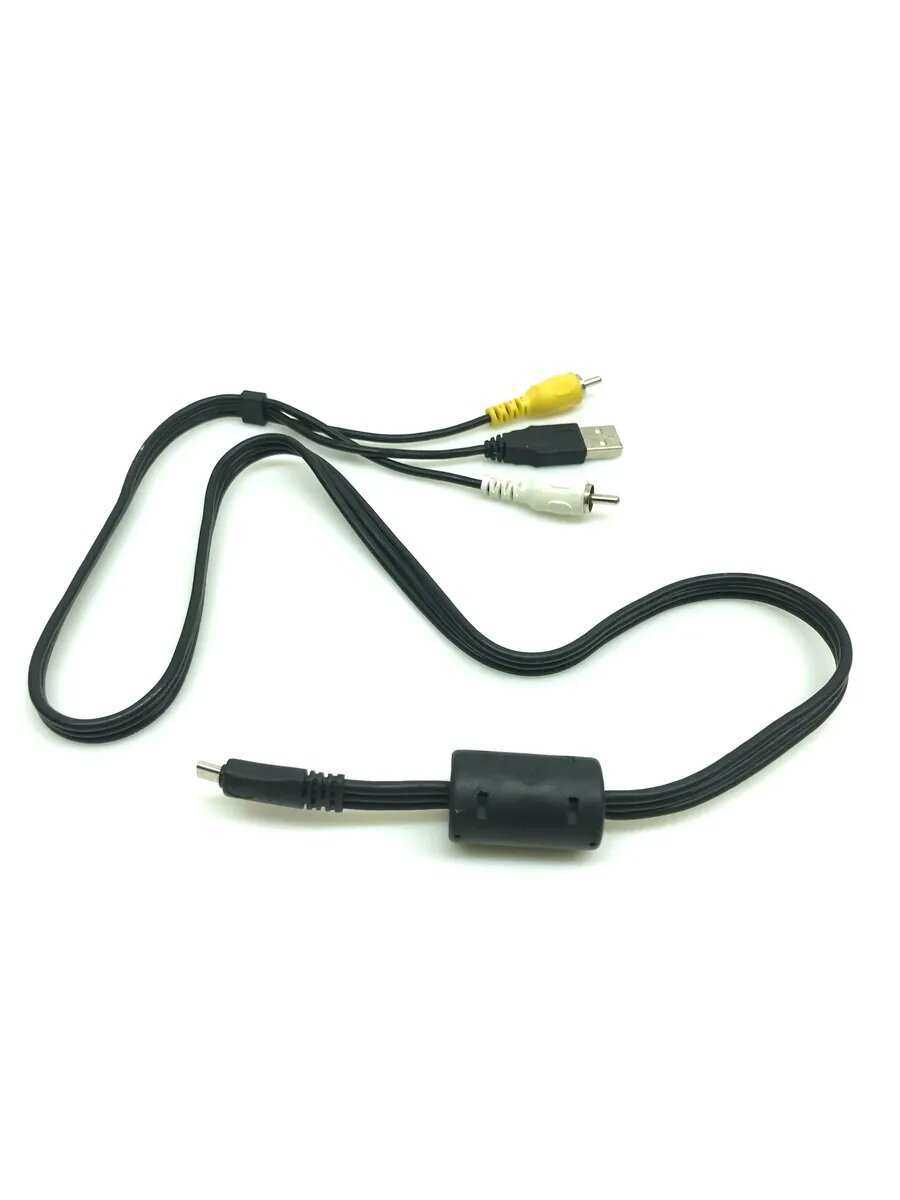 Кабель для фотоаппарата Nikon Coolpix (2RCA+USB-мини-8 pin)