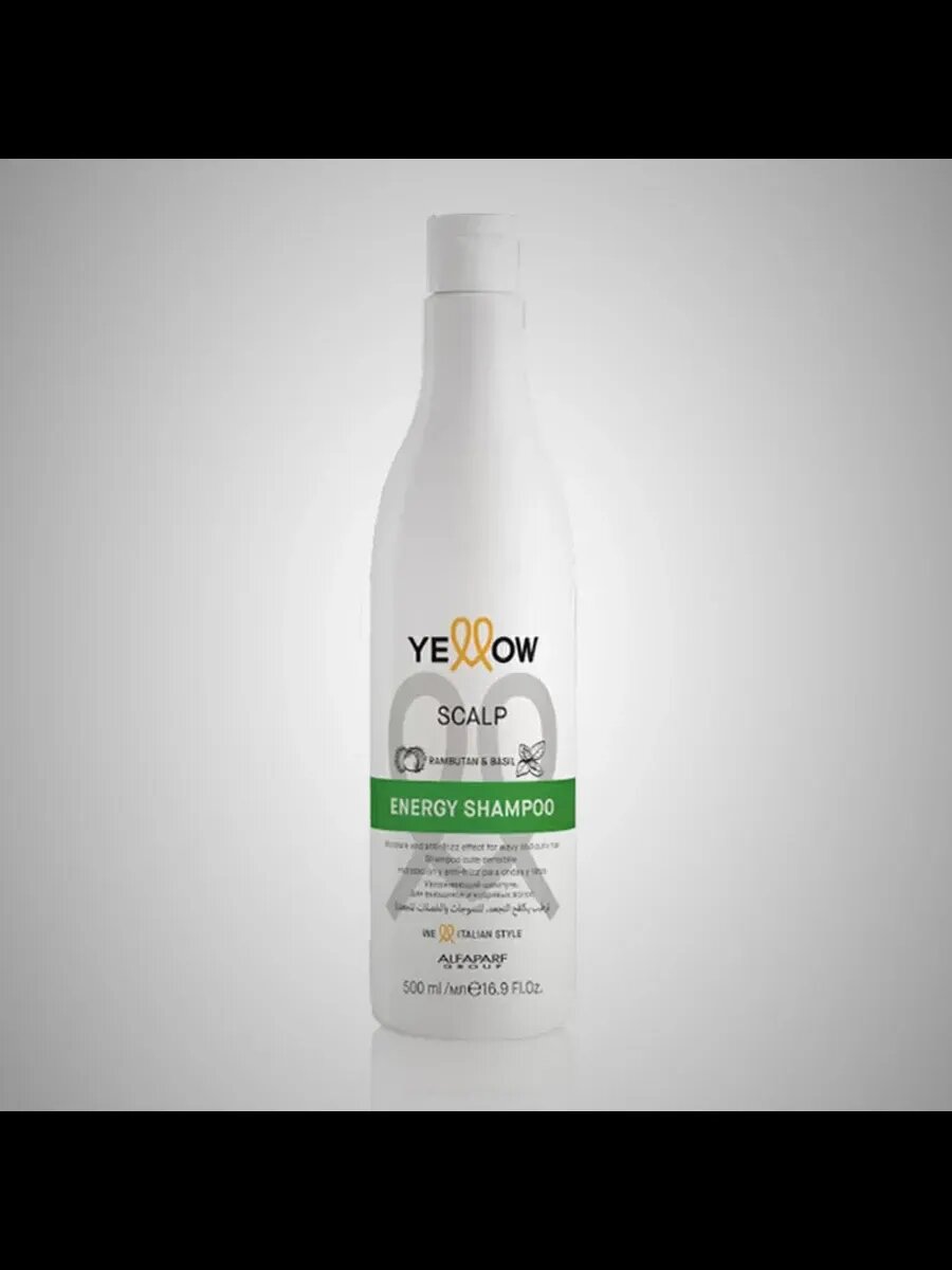 YELLOW PROFESSIONAL ENERGY SHAMPOO Шампунь энергетиче 500 мл