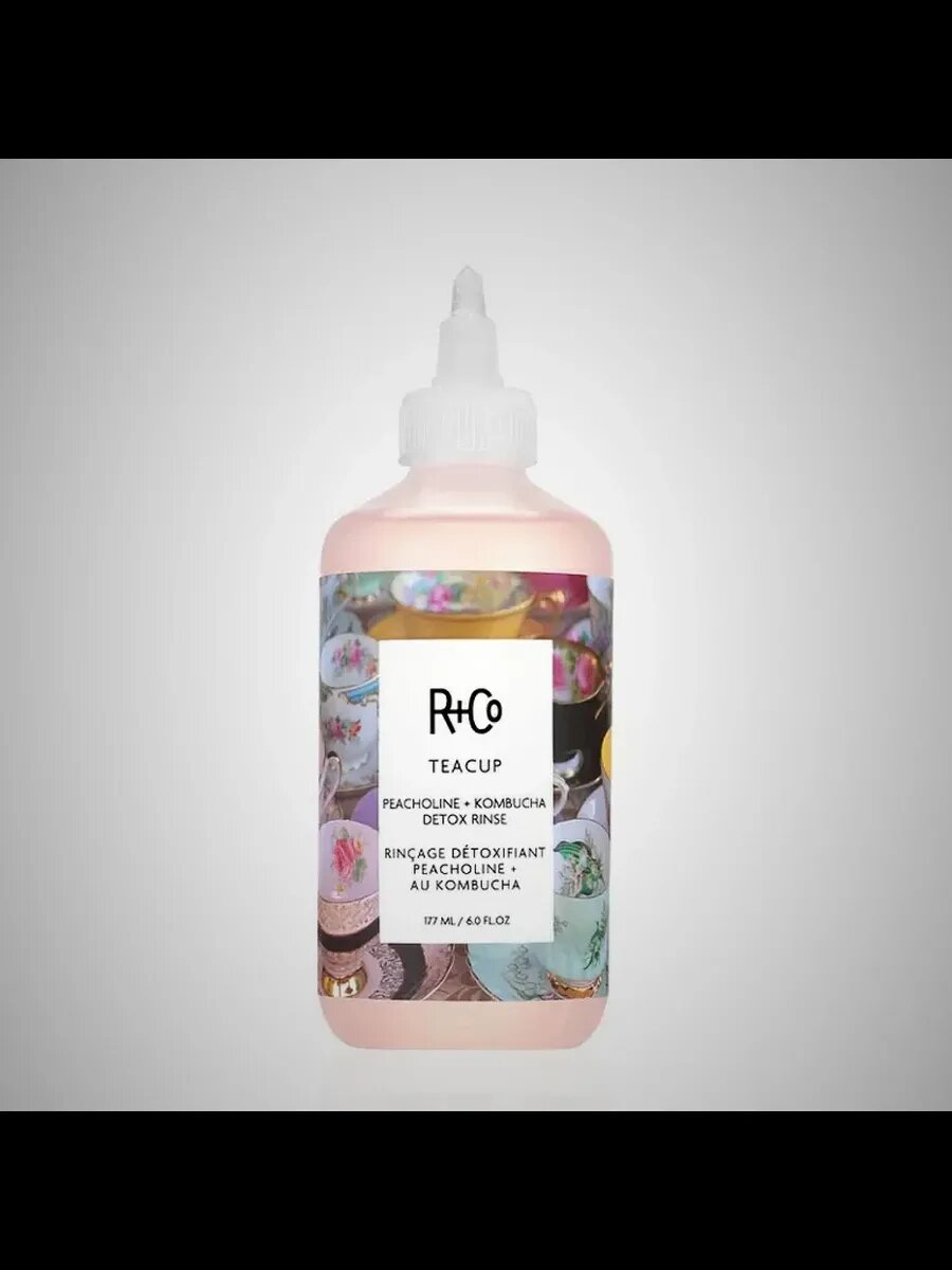 R+Co TEACUP Peacholine + Kombucha Detox Rinse 177ml чашка ЧА