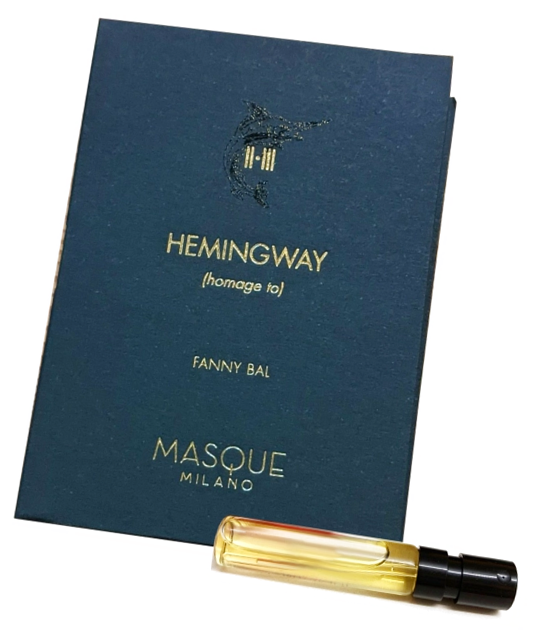 Духи для мужчин и женщин Маска Гомаж Ту Хемингуэй 2 мл сэмпл - Masque Homage To Hemingway