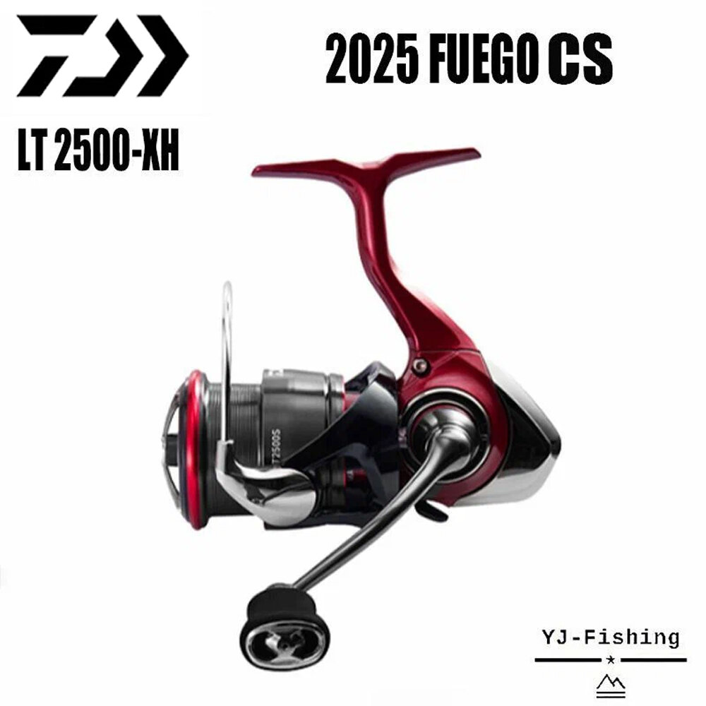 DAIWA 2025 FUEGO CS LT 2500-XH Прялка Рыболовное колесо Рыболовные снасти