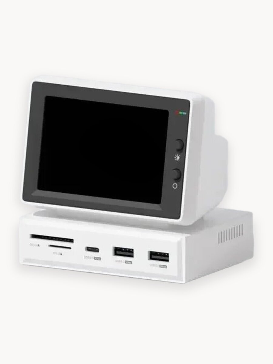 Hagibis 3,5-дюймовый IPS мини-экран AIDA64 Mini PC CPU RAM HDD Монитор данных Дисплей Дополнительный экран с концентратором USB C для ноутбука MacBook