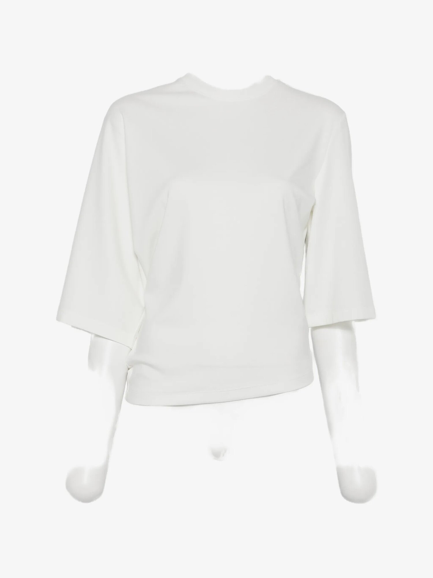 Свитер Draped short-sleeve sweater