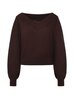 Свитер Cropped wool sweater