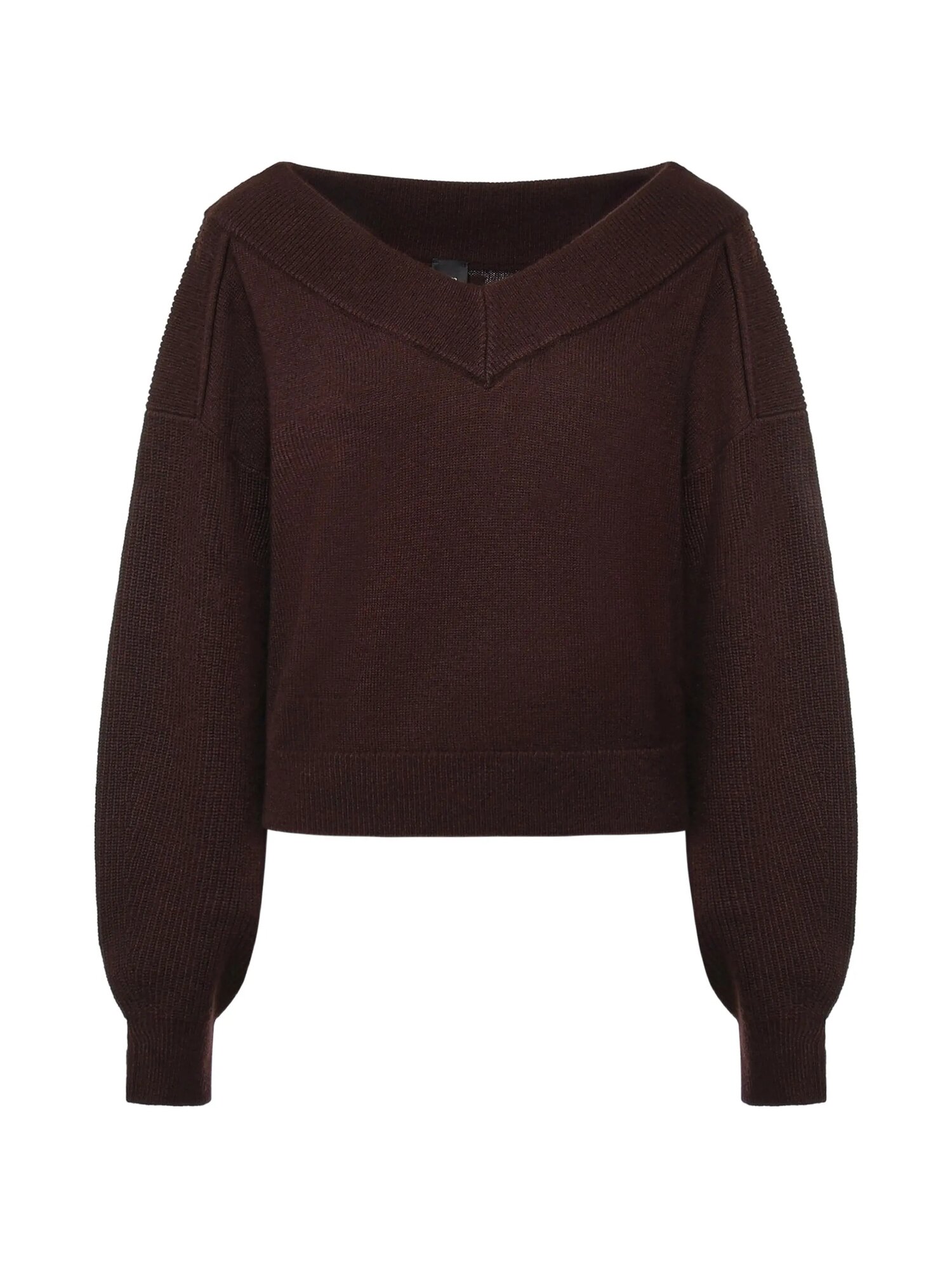 Свитер Cropped wool sweater