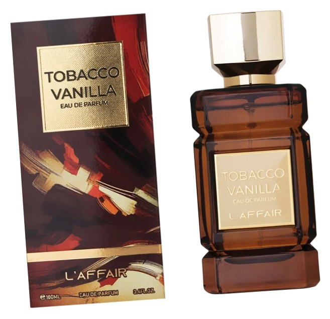 Парфюмерная вода для женщин и мужчин L Affair Tobacco Vanilla 100 мл - Табак и Ваниль Лефер
