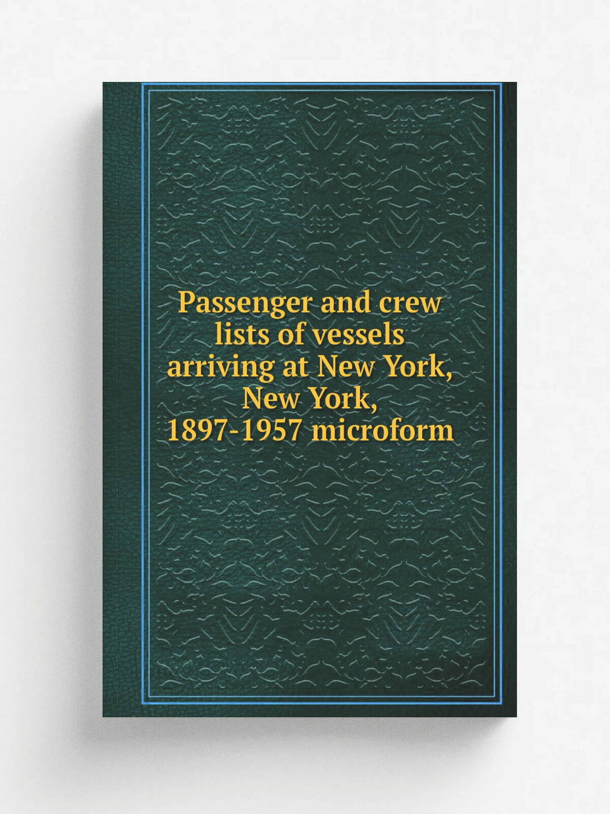 Passenger and crew lists of vessels arriving at New York, New York, 1897-1957 microform | 1941 | . Washington, D.C. : National Archives and Records Se…