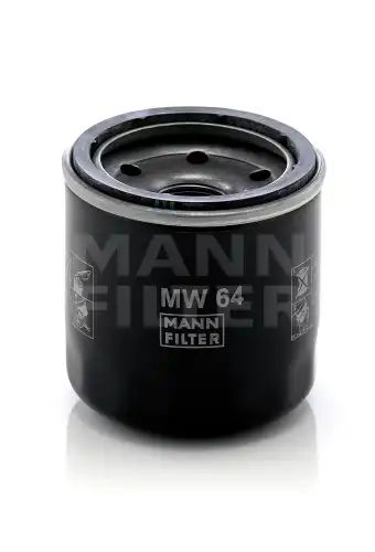 Фильтр масляный мотоцикла kawasaki, yamaha, suzuki, honda mw 64 mann-filter
