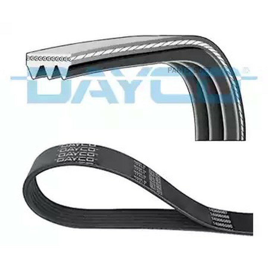 Ремень поликлиновой DAYCO 3PK515 DAYCO 3PK515 | цена за 1 шт