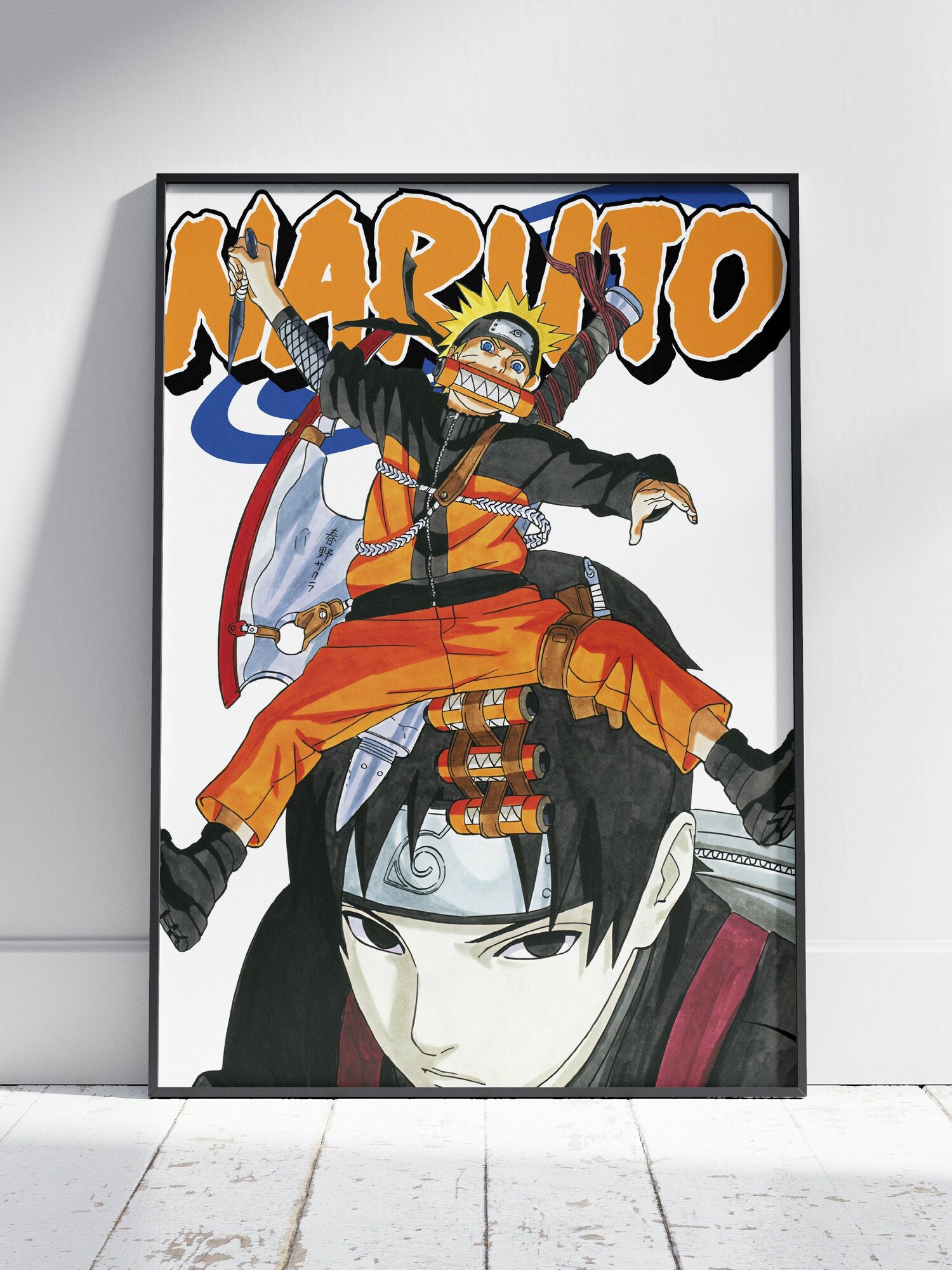 Плакат на стену для интерьера Наруто Ураганные Хроники (Naruto 98) - Постер по аниме и японской анимации формата A4 (21x30 см)