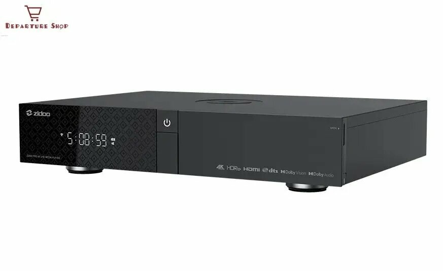 ZIDOO Z2000 PRO 4K HDR медиаплеер, Android TV Box с ОС Android 11, процессором RTD1619BPD, 4 ГБ + 32 ГБ, поддержка Dolby Vision, HDR10+, VS10 Engine, HDD до 16 ТБ