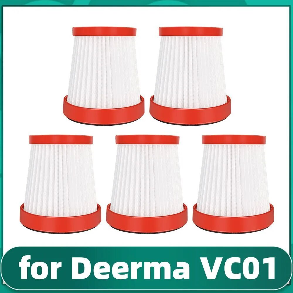 Фильтр Совместимость с Deerma VC01 / VC01 Max, аксессуары для ручного пылесоса, сменный фильтр, портативный пылесборник, домашний аспиратор