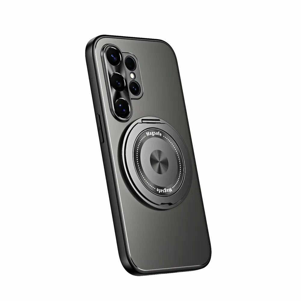 Samsung s26 ultra чехол(чехол на самсунг s26 ultra) Вращающийся магнитный кронштейн, металлическая защита головки камеры