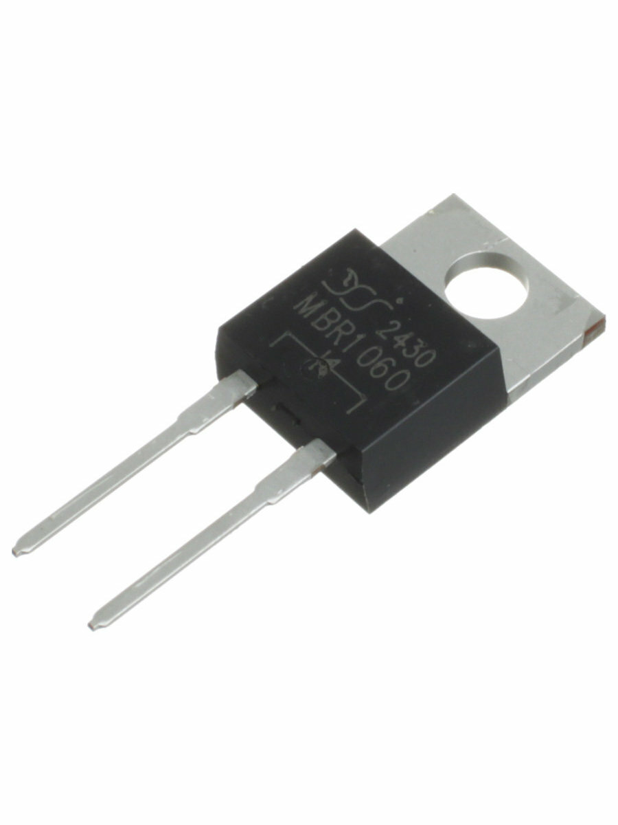 Диод Шоттки 10А 60В TO-220AC-2 MBR1060 YJ