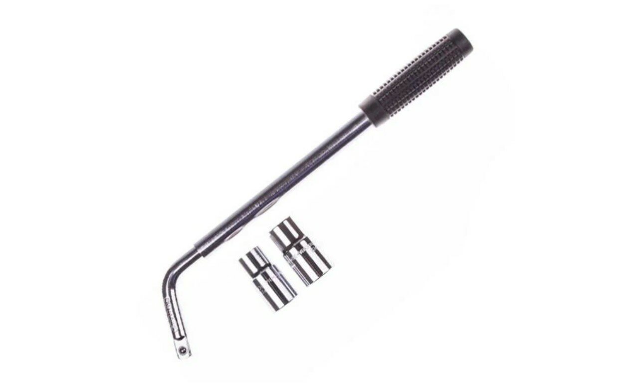 Ключ балонный L-образный 17х19, 21х23мм телескопический SKYWAY