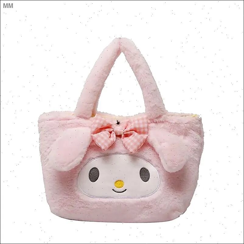 Kawaii Cinnamoroll Sanrio плюшевая сумка My Melody аниме сумки Kt Cat Purin Dog Kuromi плюшевый рюкзак для девочек