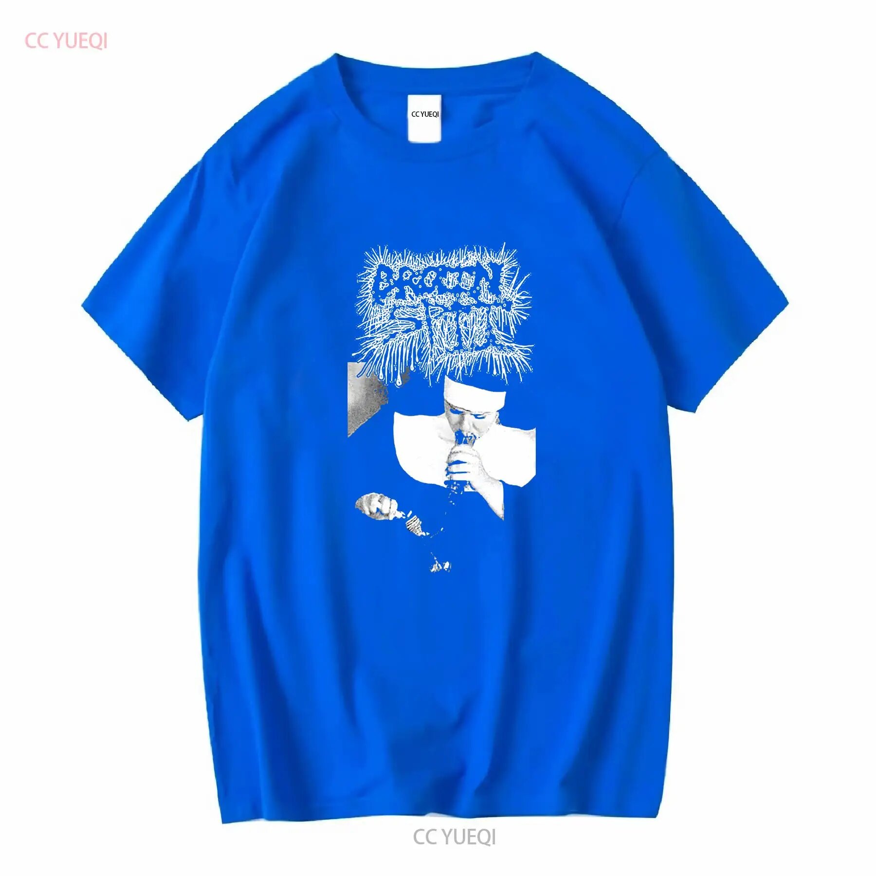 Мужская футболка синяя Brainspit XL