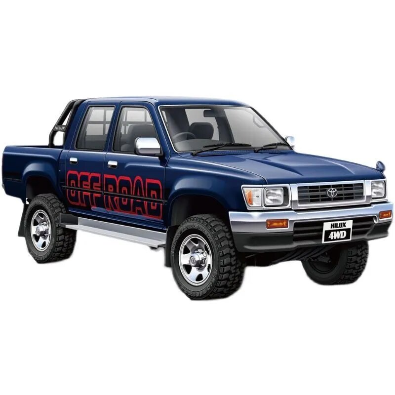 Сборная модель Машинка Aoshima-06217C 1/24 Toyota LN107 Hilux Double Cab 4WD 1994 car model kit