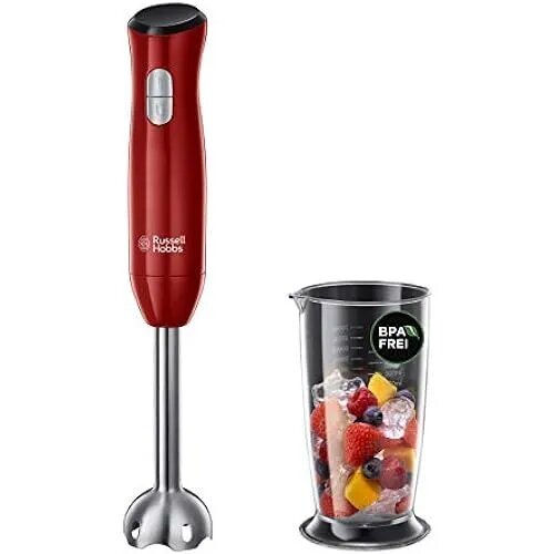 Блендер погружной Russell Hobbs 24690-56 мощность 500Вт, красный
