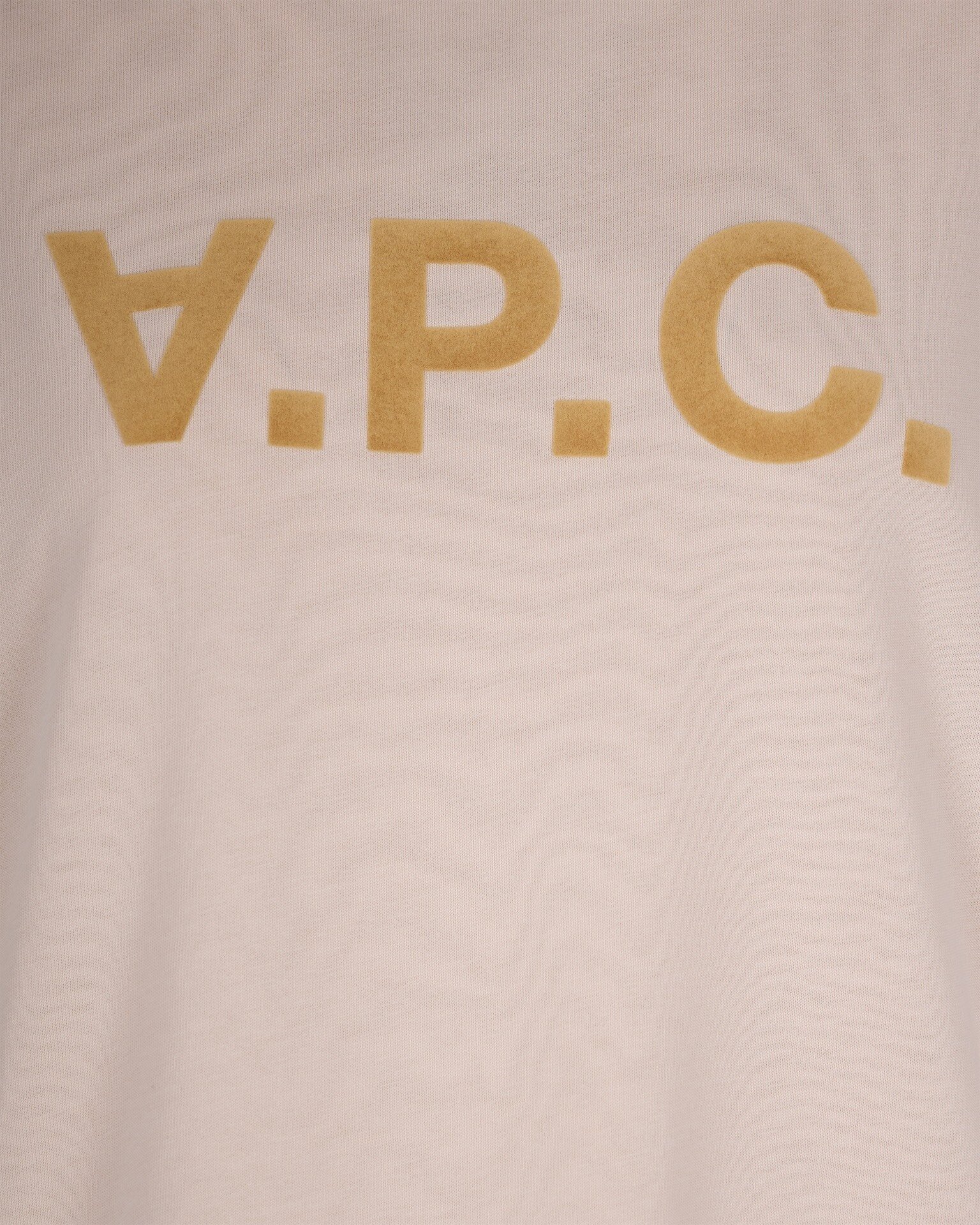 Футболка A.P.C., размер S, экрю — фото 1