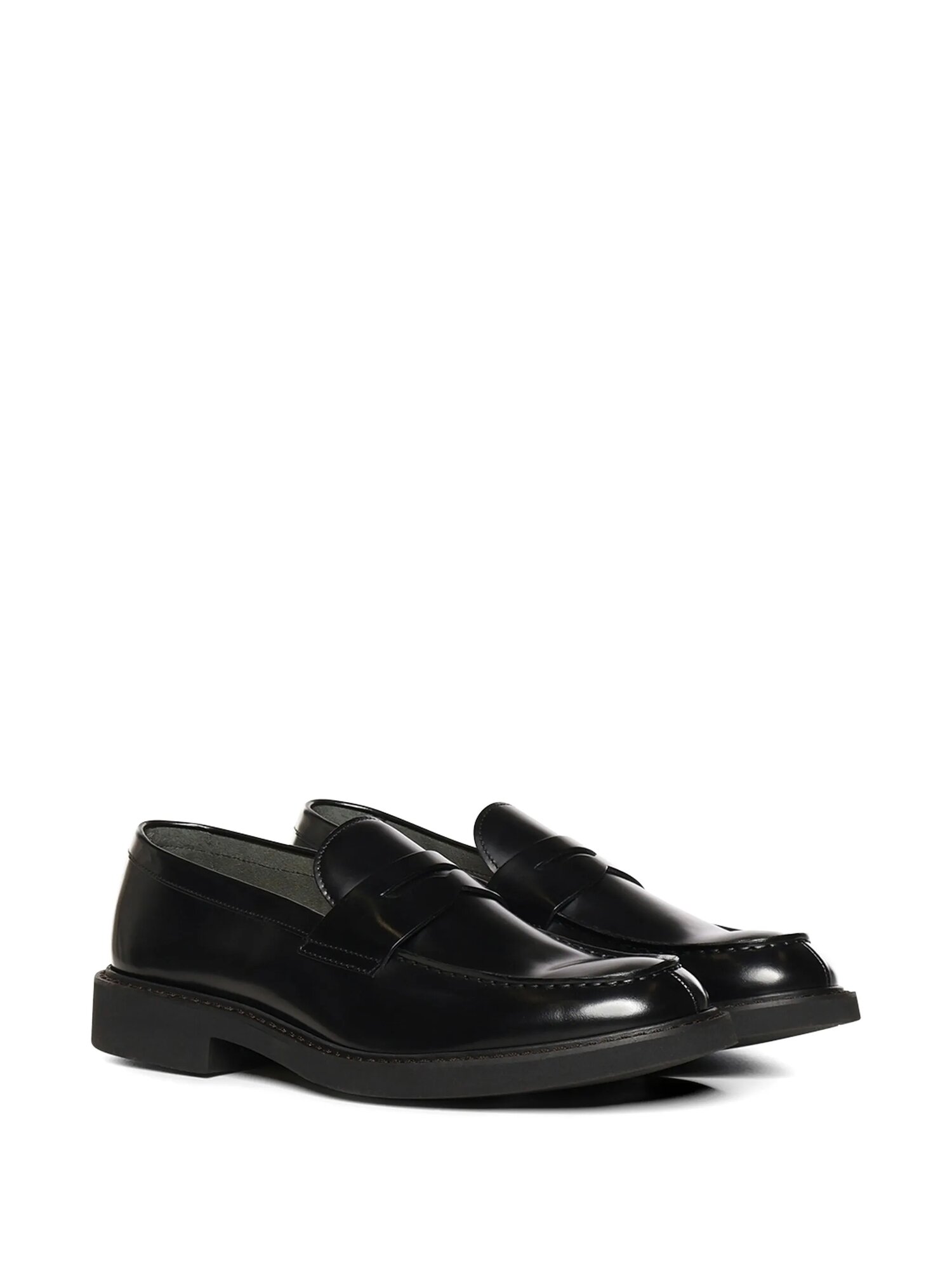 Лоферы Doucal's Leather penny loafers, размер 43.5 — фото 1
