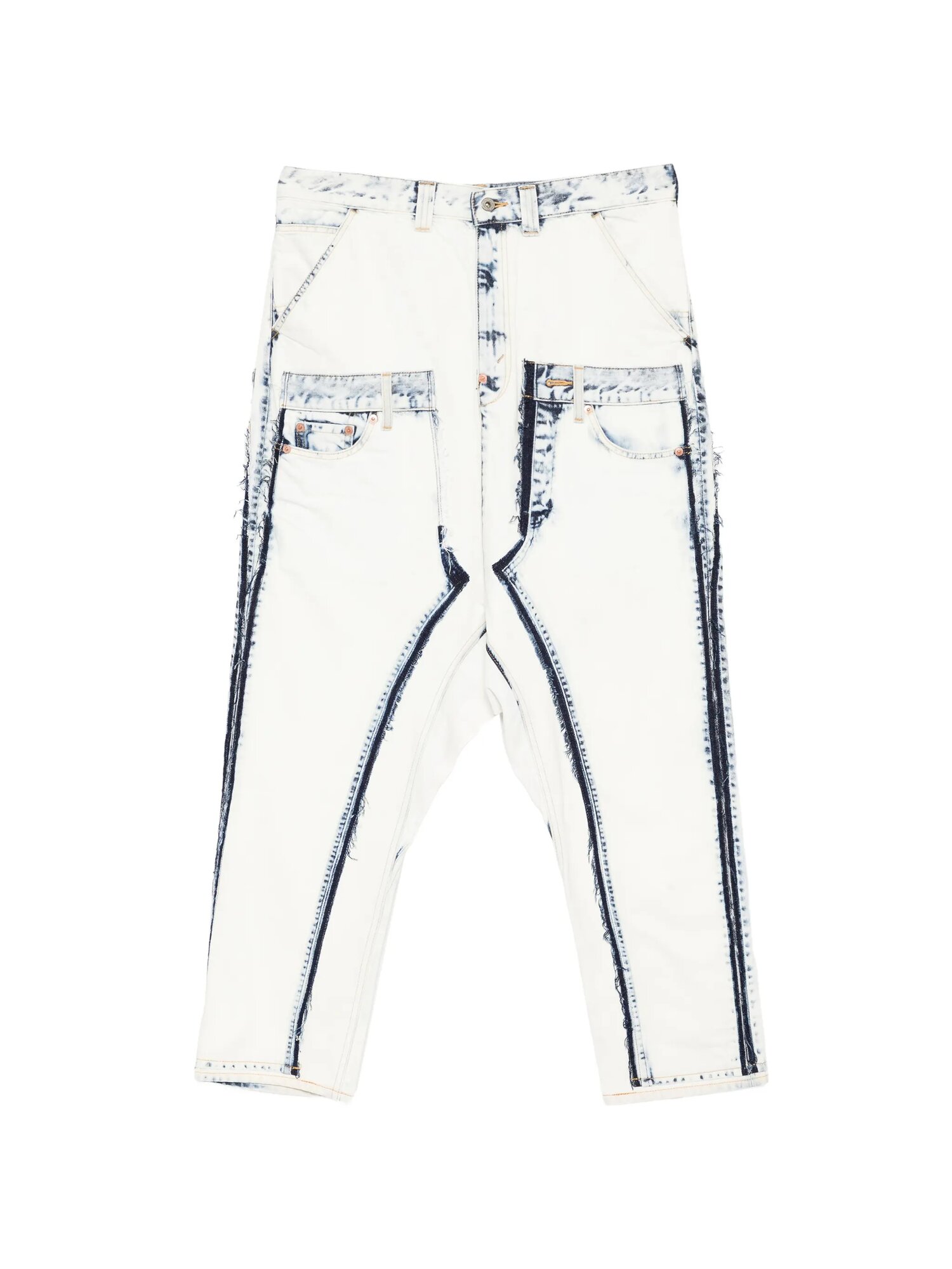 Джинсы Bleached jeans 