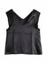 Топ Baserange V-neck top, размер M, black/black